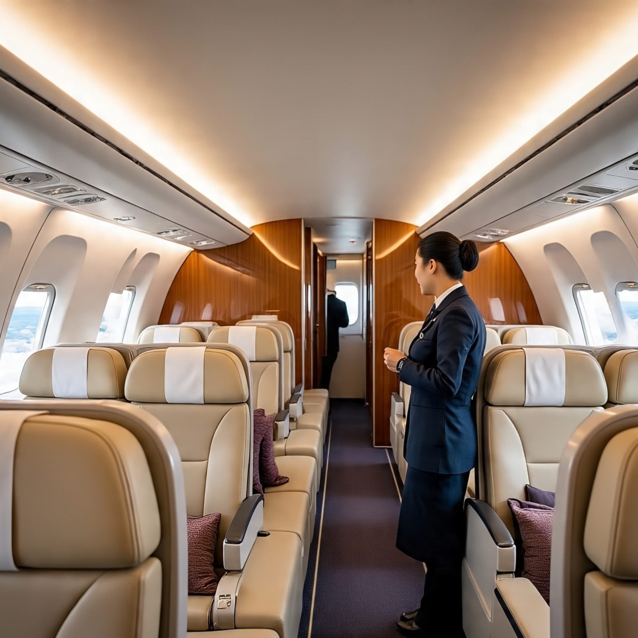 Japan Airlines First Class, JAL International Flights