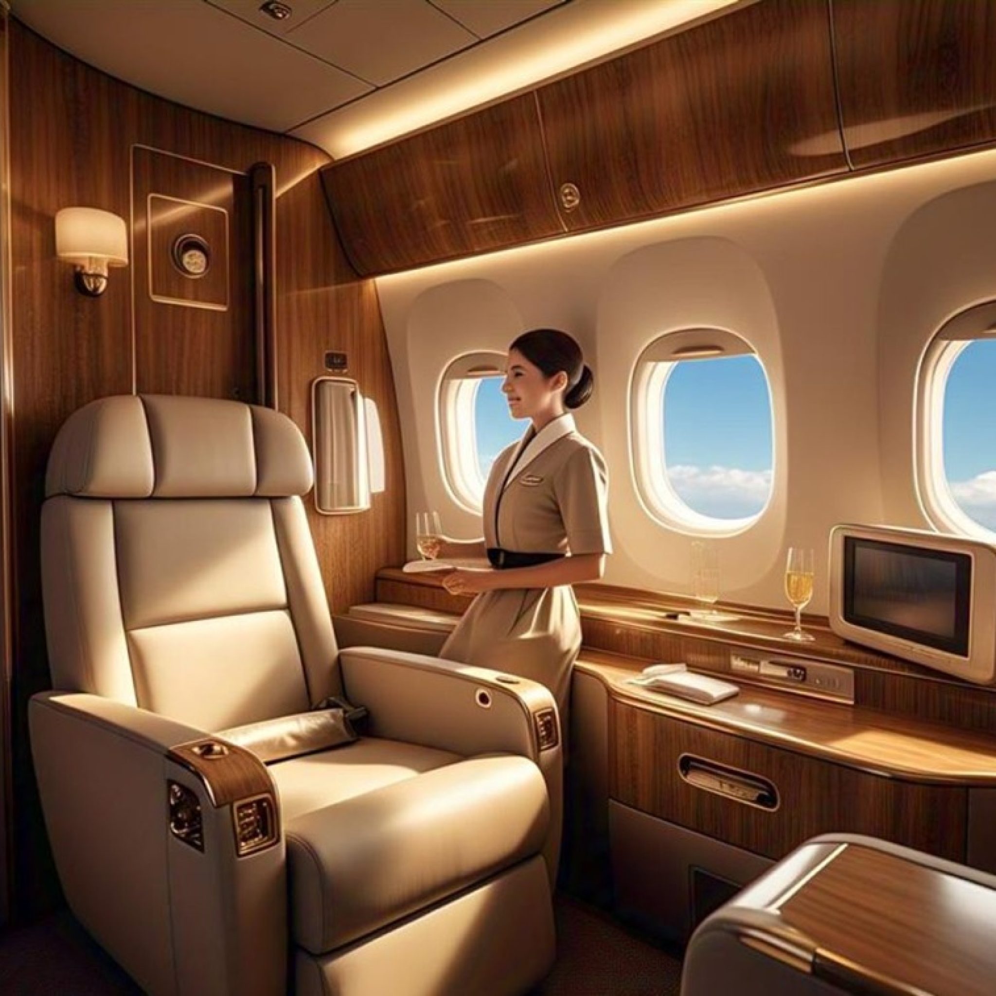 Japan Airlines First Class, JAL International Flights