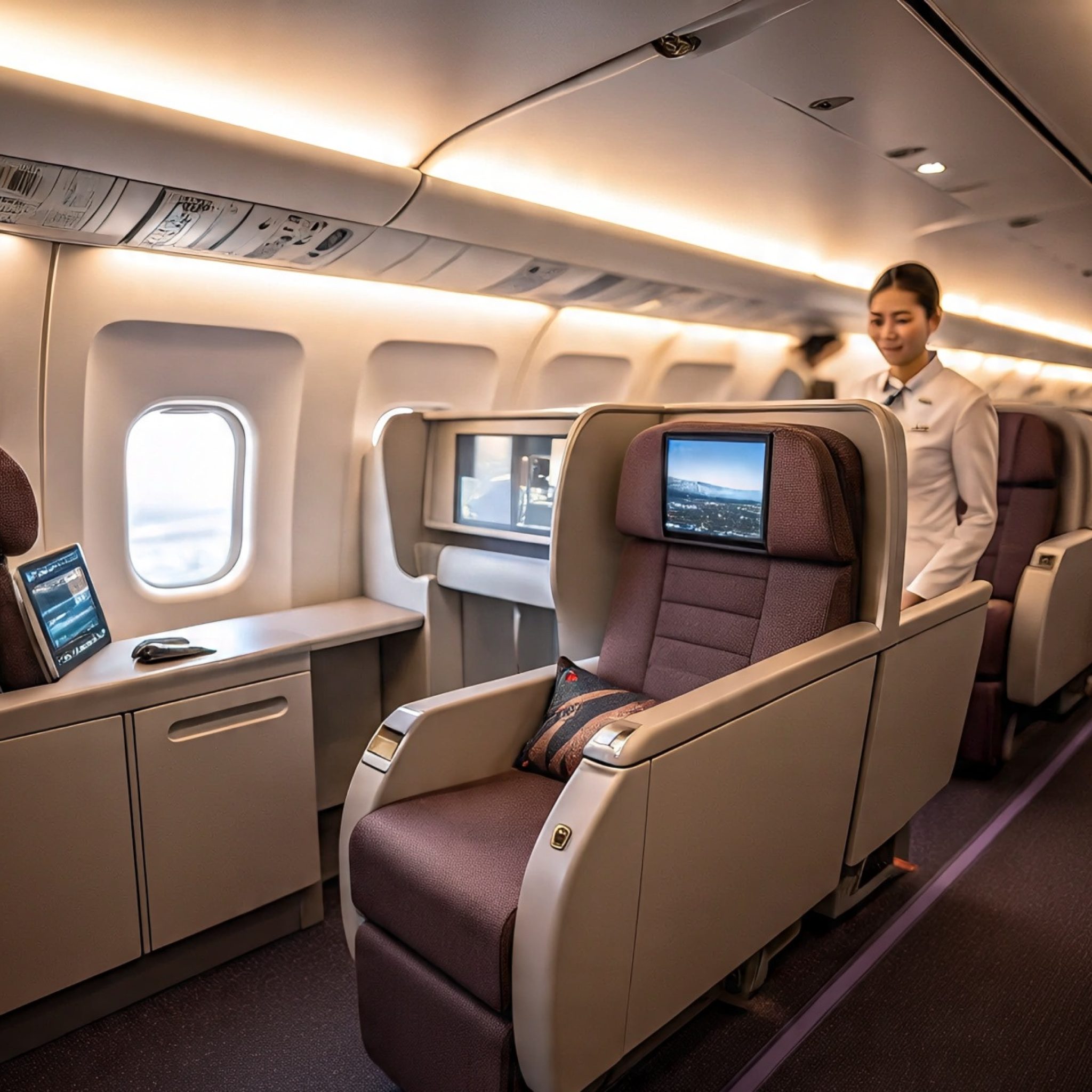 Inside the Luxury of All Nippon Airways First Class